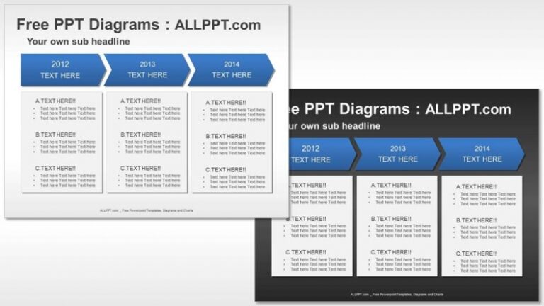 Text Box Flow PPT Diagrams - Powerpoint and google slides Saveslides ...