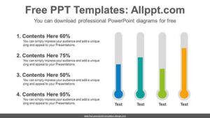 Thermometer chart PowerPoint Diagram - Powerpoint and google slides ...