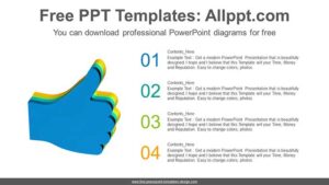 Thumbs-Up PowerPoint Diagram - Powerpoint and google slides Saveslides ...