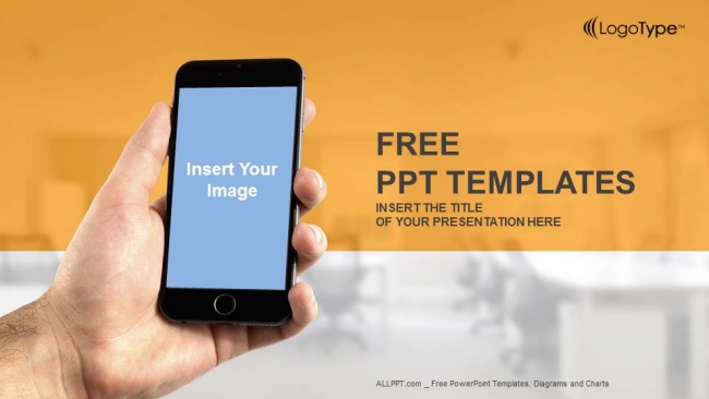 Using a Smart Phone Mockup PowerPoint Templates - Powerpoint and google ...