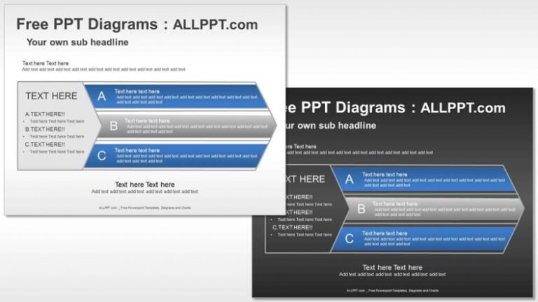 Value Chain Flow PPT Diagrams - Powerpoint and google slides Saveslides ...