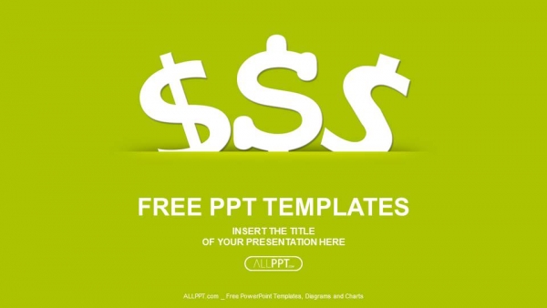 Vector money icon dollar-Finance PowerPoint Templates - Powerpoint and ...