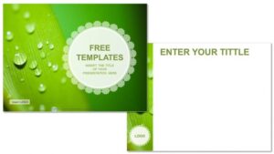 droplets Nature PPT Templates - Powerpoint and google slides Saveslides ...