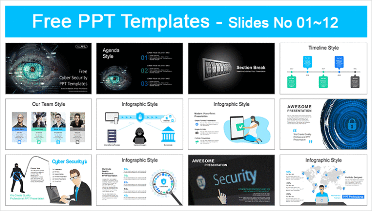 Cyber Security PowerPoint Templates - Powerpoint and google slides ...