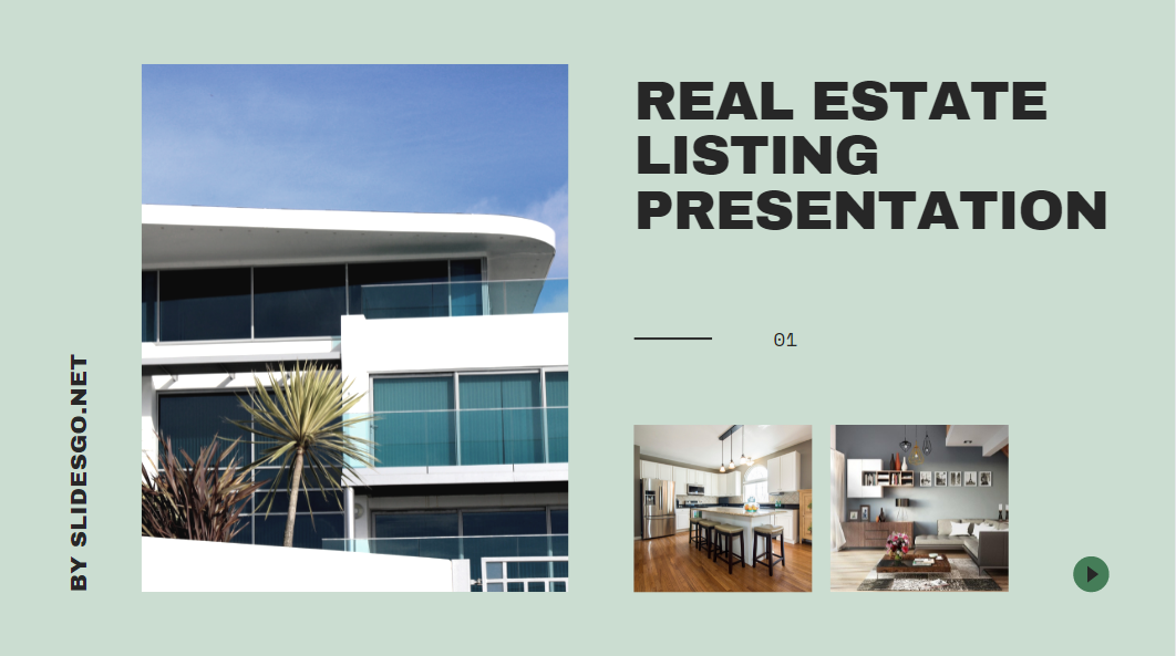 Real estate listing presentation - Powerpoint and google slides ...