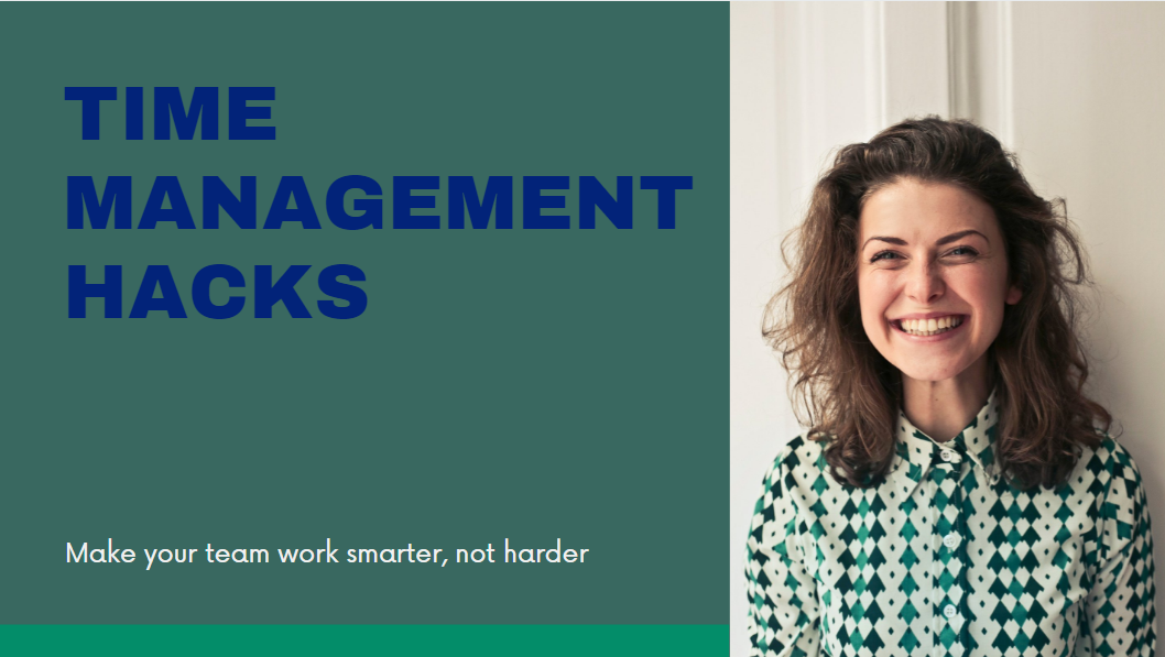 Time Management Hacks - Powerpoint and google slides Saveslides templates