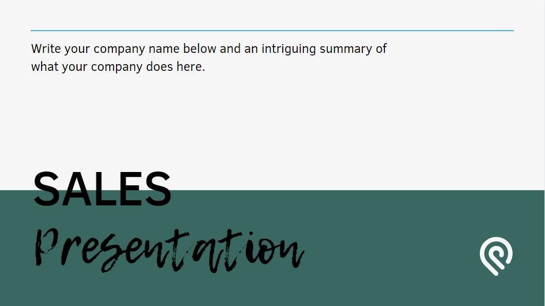 Sales Presentation - Powerpoint and google slides Saveslides templates
