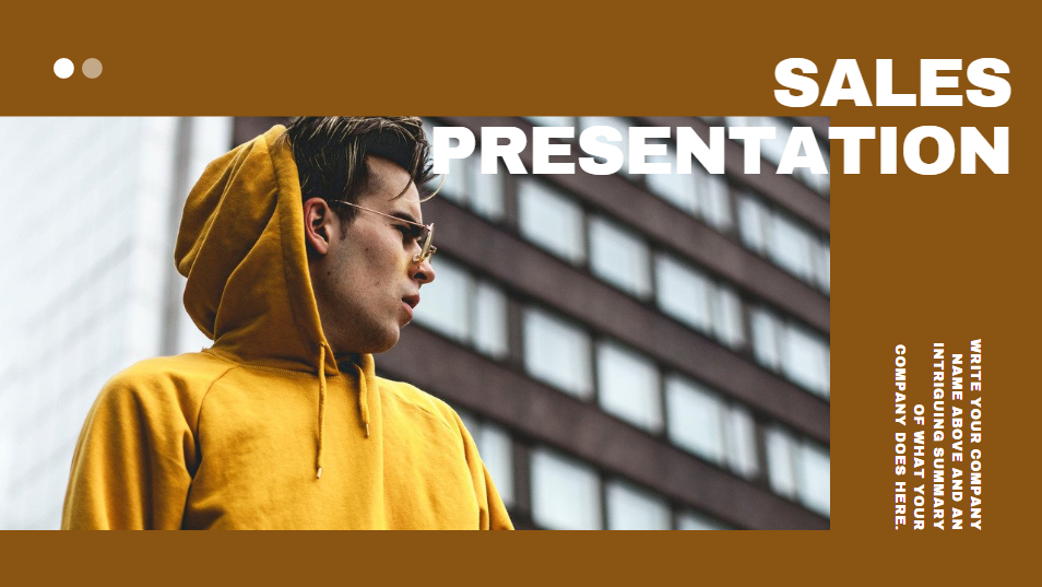 Sales Presentation - Powerpoint and google slides Saveslides templates