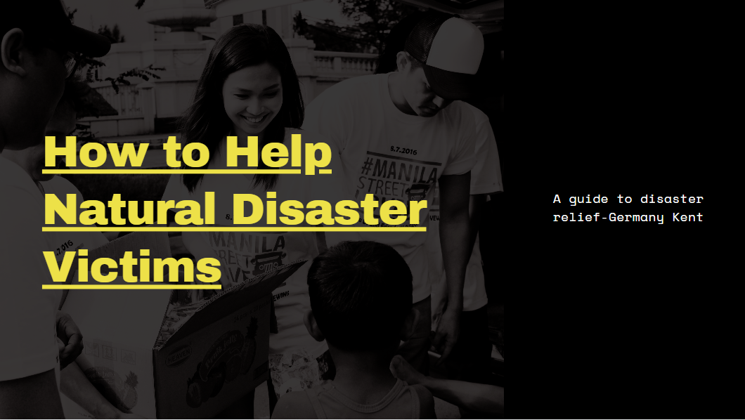 How to Help Natural Disaster Victims - Powerpoint and google slides ...