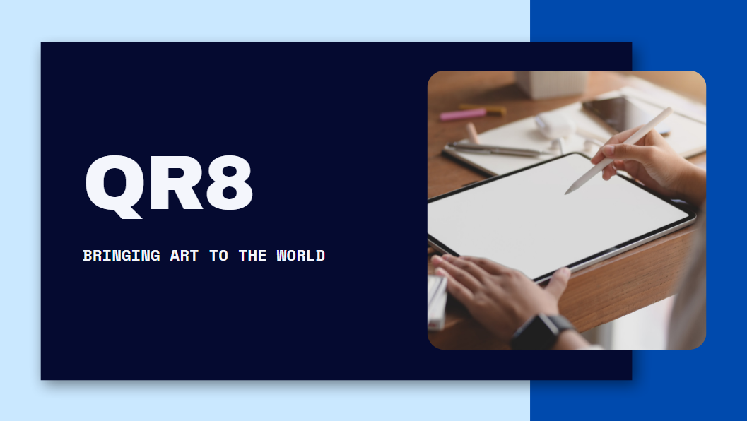 QR8 Template - Powerpoint and google slides Saveslides templates